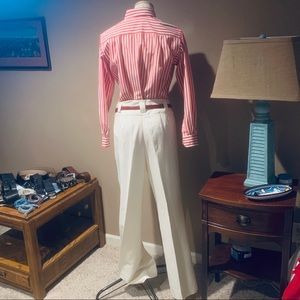 Emma James | Pants & Jumpsuits | Emma James Lined Winter White Slacks ...